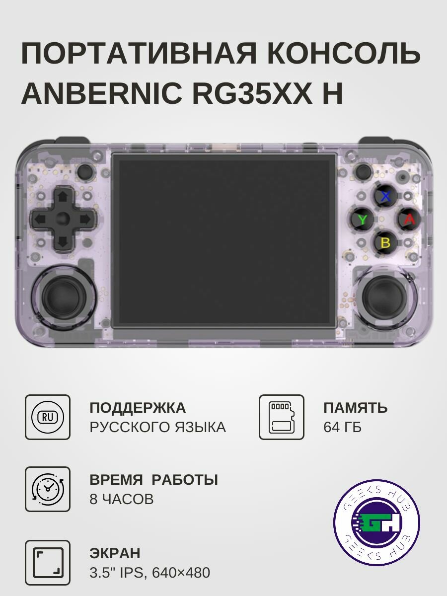 Портативная игровая приставка Anbernic RG35XX H
