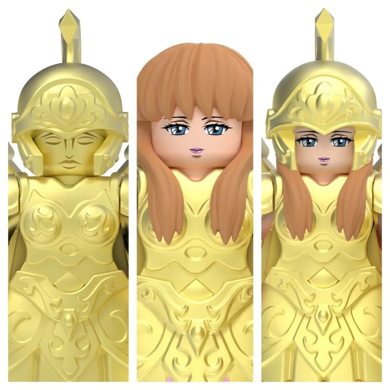 Коллекционная фигурка Афродиты из Золотого Доспеха Hot Toys 3pcs Athena fig