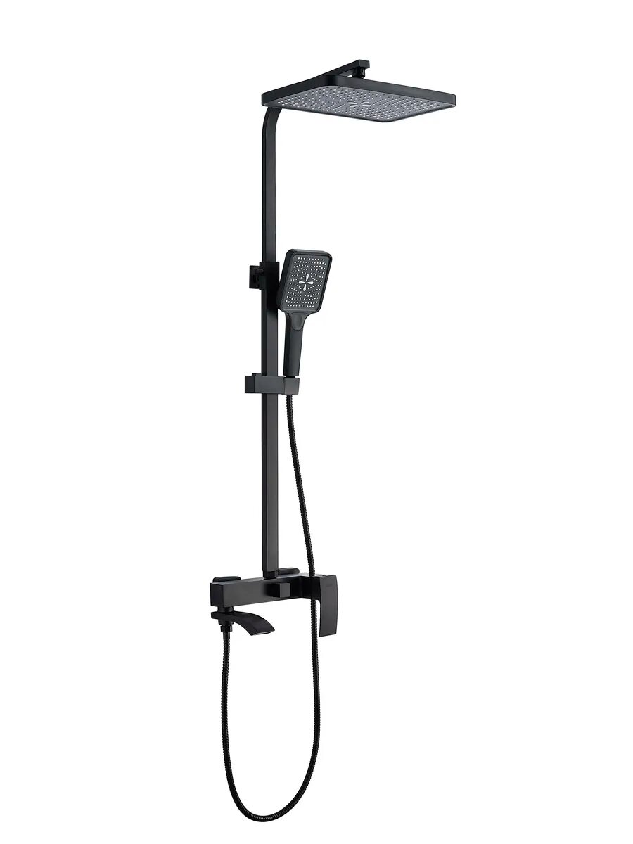 Душевая система с тропическим душем, излив водопад