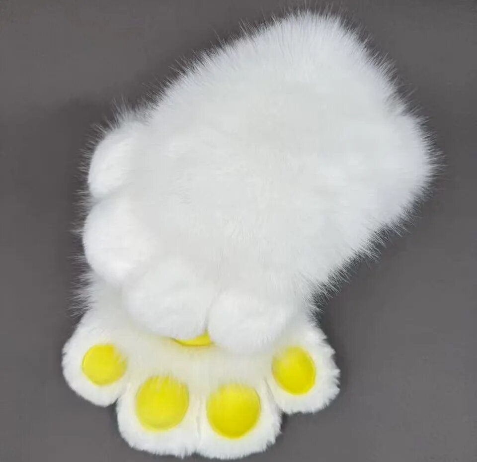 Wow chan Kig Furry Fursuit Paw Полиэстер B7