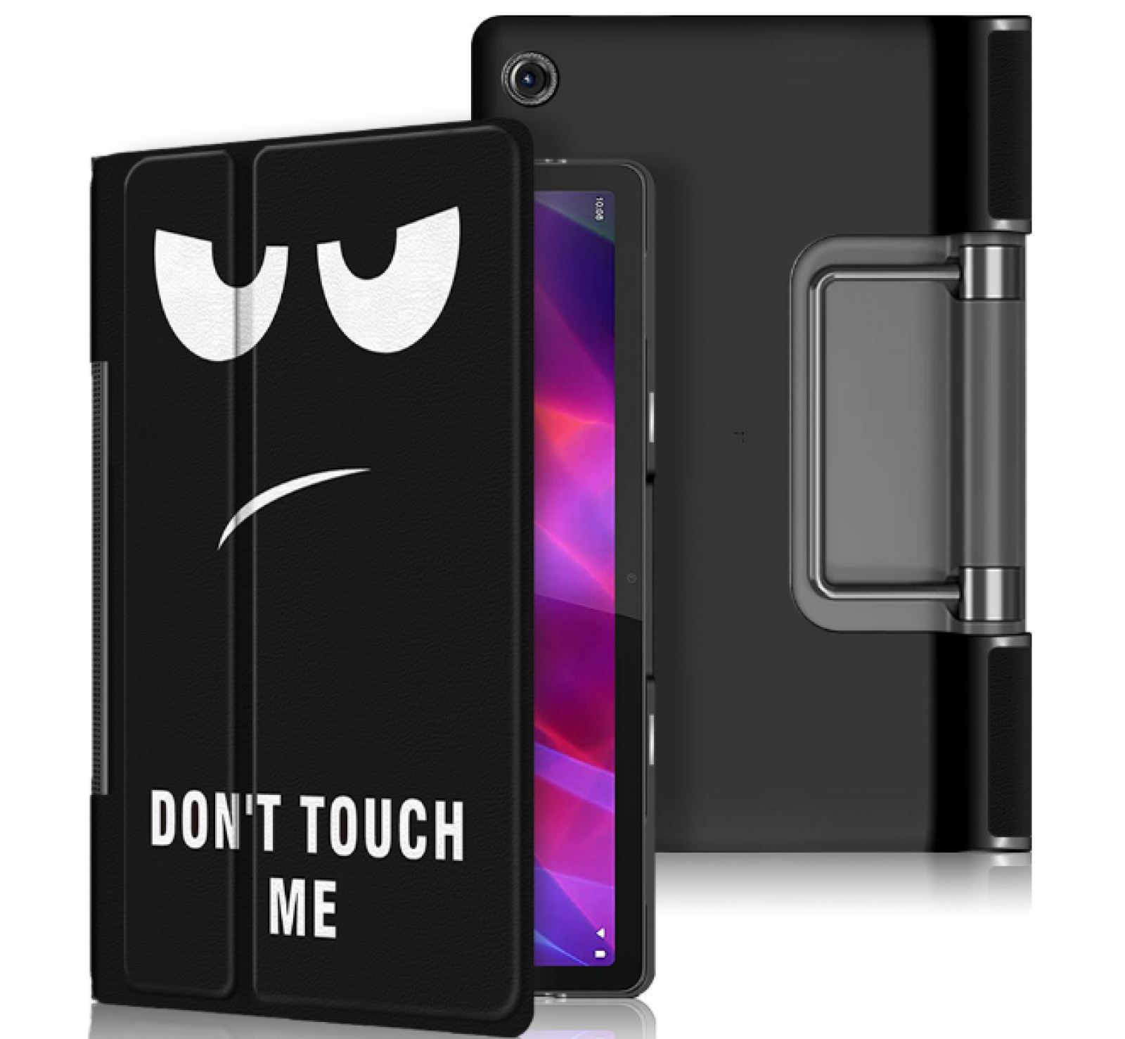 Чехол-книжка MyPads с магнитной застежкой для Lenovo Yoga Tab 11 (YT-J706F) 2021 с принтом «Не трогай меня»