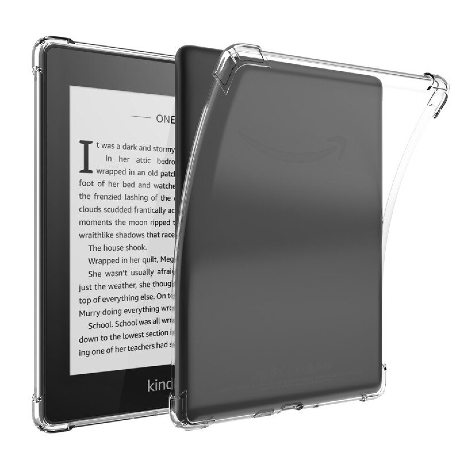 Чехол-бампер MyPads Tocco для Amazon Kindle Paperwhite 5/11th Gen 2021 прозрачный силиконовый