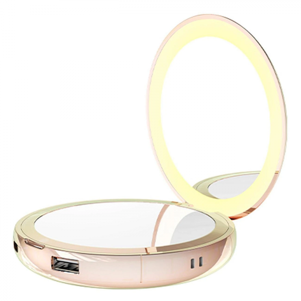 Зеркало для макияжа Yeelight handheld portable makeup mirror C20 YLODJ-0029 Перламутр