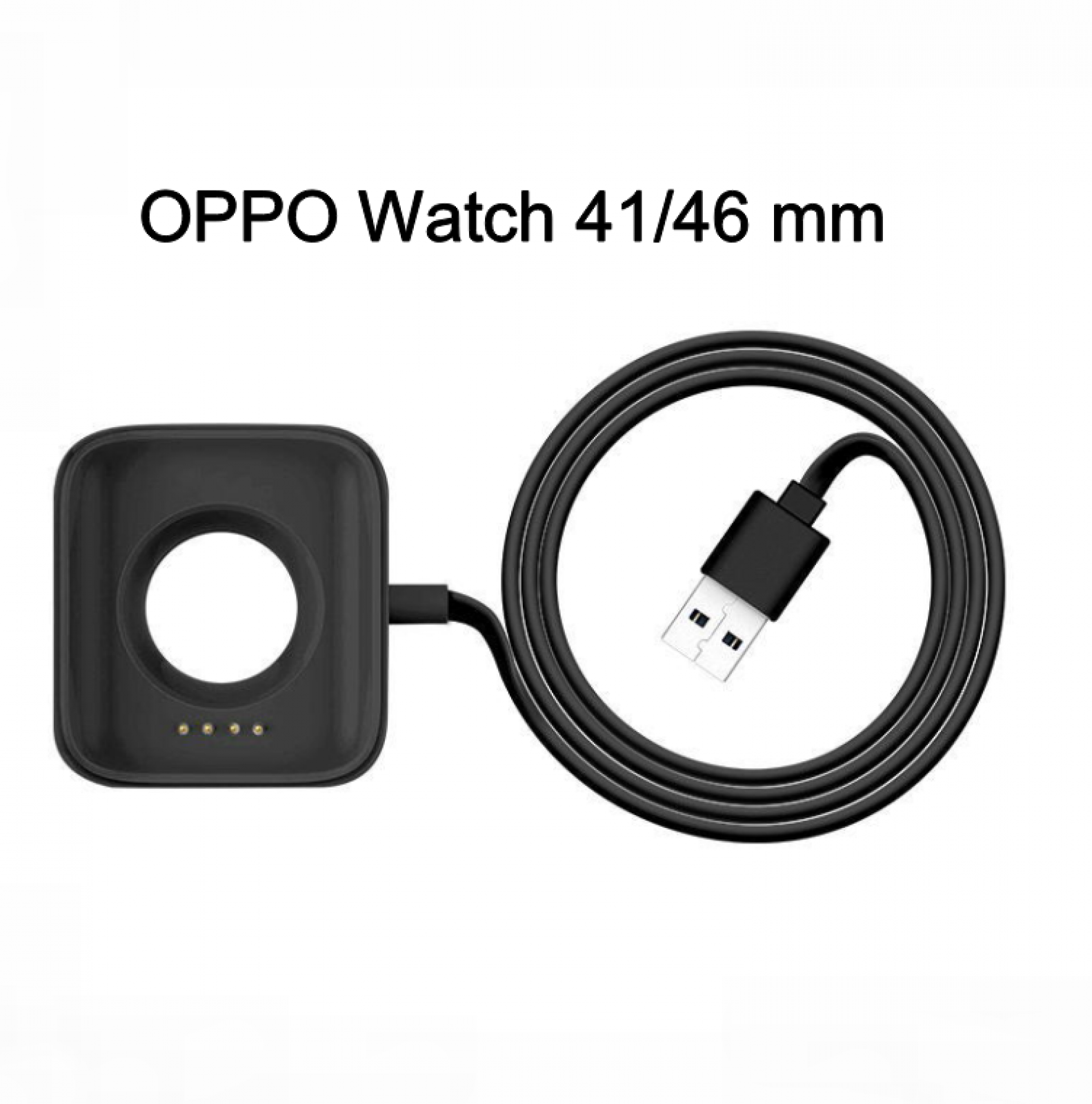 USB-зарядное устройство MyPads Batt с магнитной док-станцией для OPPO Watch 41/46 мм