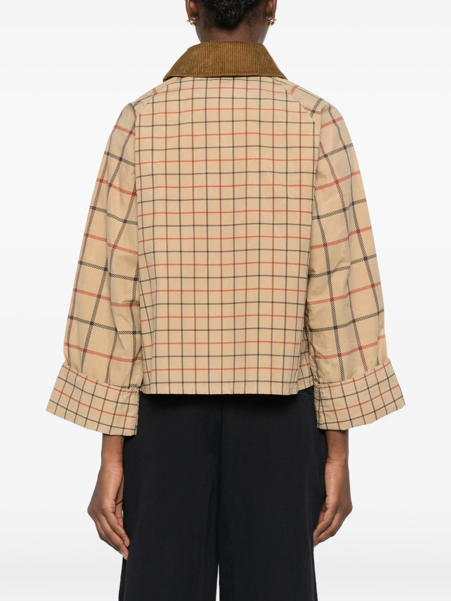 Куртка Barbour Mackworth corduroy-collar jacket, размер 10, разноцветный — фото 1