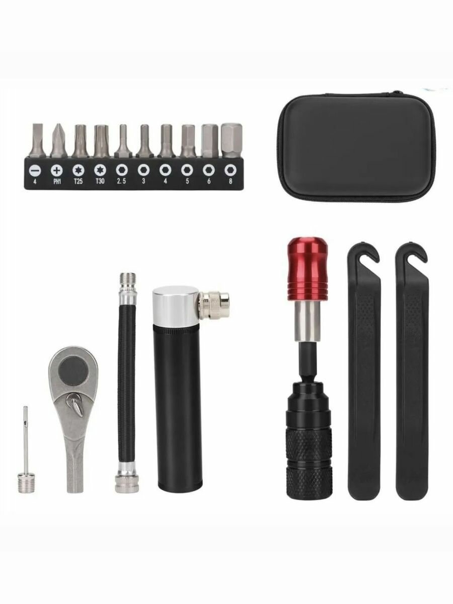 Комплект для ремонта велосипеда, универсальный, для колес и рулевой системы