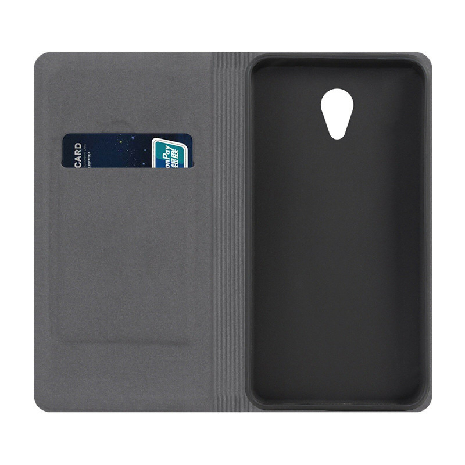 Чехол-книжка MyPads Base rigida из водоотталкивающей кожи с подставкой для Meizu M5S розово-голубой