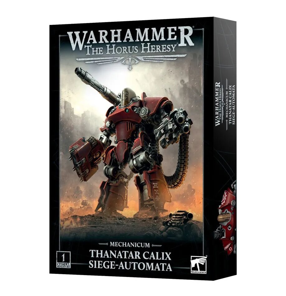 Набор миниатюр Warhammer The Horus Heresy MECHANICUM THANATAR CALIX SIEGE AUTOMATA