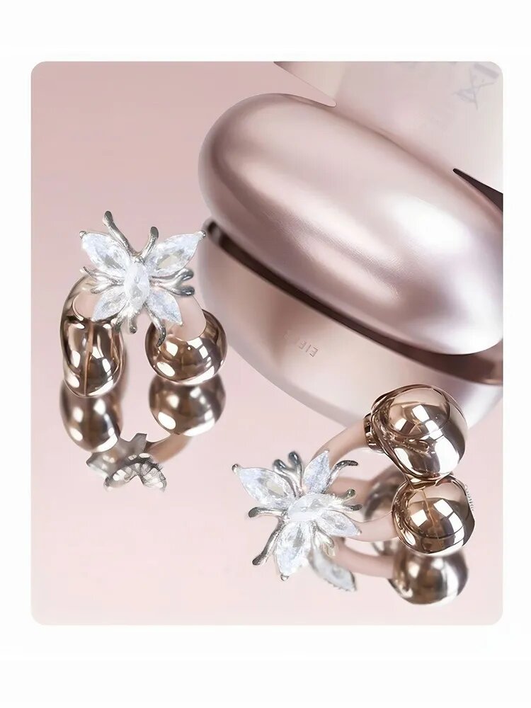 Наушники беспроводные 1More ColorBuds, Bluetooth, коралловый