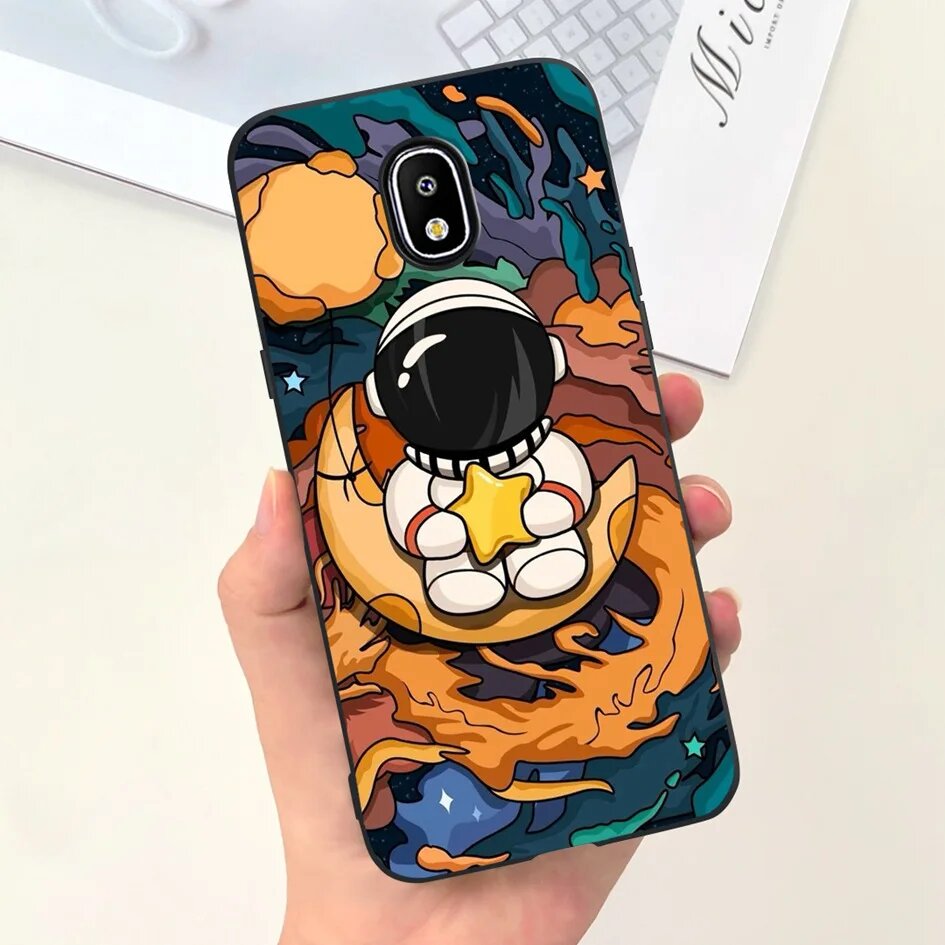 Чехол для Samsung Galaxy J7, J5, J3 2017, тонкий чехол из ТПУ с милым case-c01, J3 2017 SM-J330F