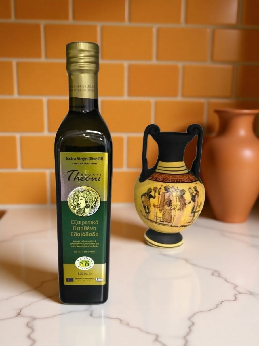 Оливковое масло Extra Virgin 0,3% Theoni 0,5л Греция