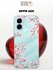 Силиконовый чехол на Oppo A6x / Оппо A6x с принтом Весенняя сакура