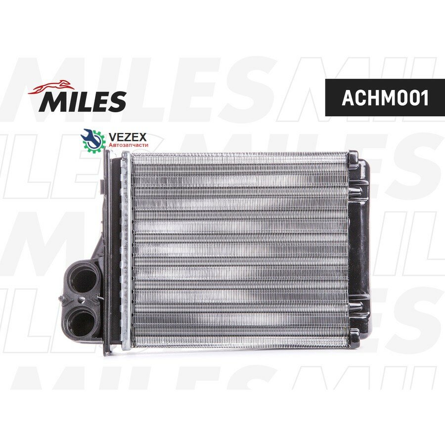MILES ACHM001 Радиатор отопителя (мех. сборка) RENAULT LOGAN/DUSTER/SANDERO 1.2-2.0/1.5D 04-) (NISSENS 76512) ACHM001