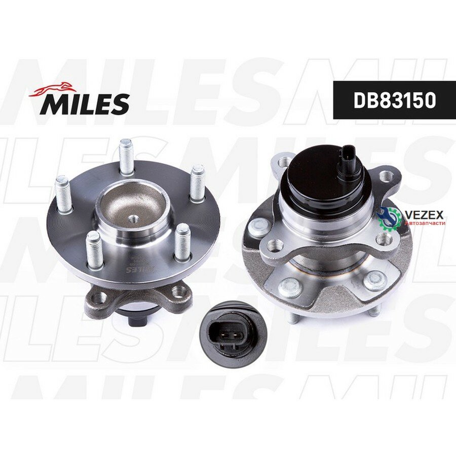 MILES DB83150 Ступица с подшипником передняя, лев./прав. LEXUS IS II/GS III 05-. DB83150