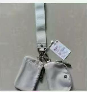 Двухсекционная сумка-кошелек на запястье в стиле Lulu, модная женская сумка на запястье, кошелек для монет.