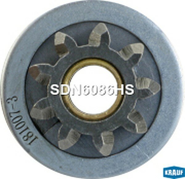 Бендикс стартера KRAUF SDN6086HS Toyota Auris 07->, Avensis 97-00, Celica 00->, Corolla 87-97 1.6, 1.8