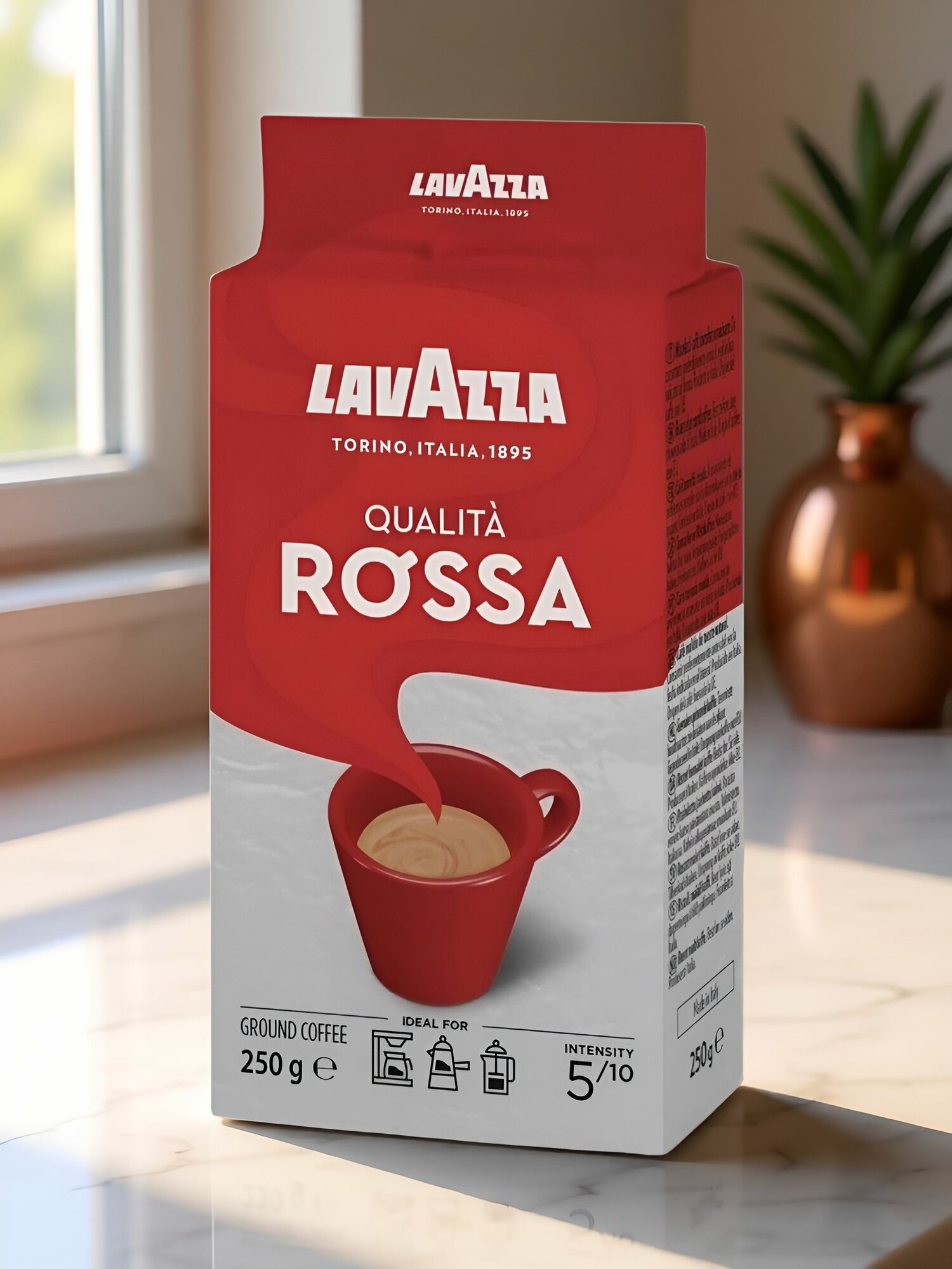 Кофе молотый Lavazza Qualita Rossa