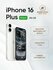 Смартфон Apple iPhone 16 Plus, 256 GB, 6.7", цвет White (Белый)