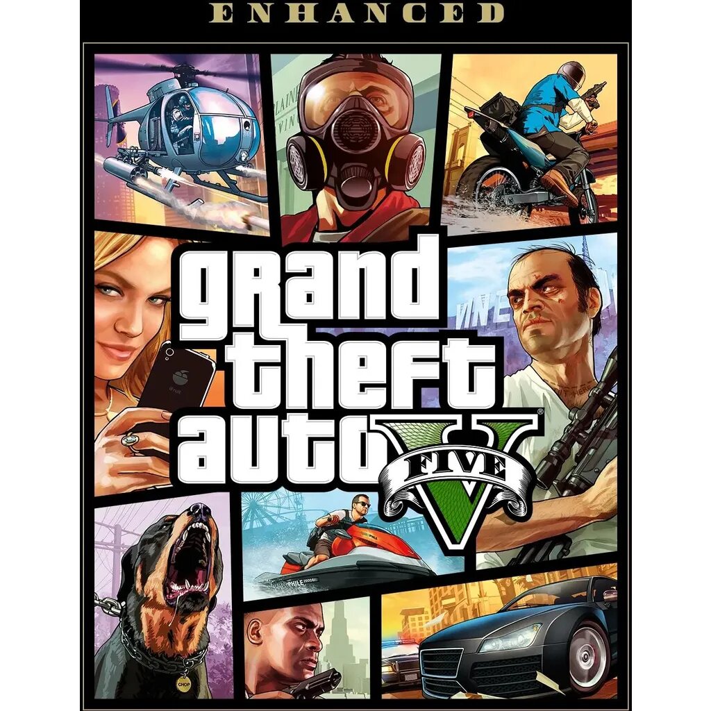 Grand Theft Auto V Enhanced, для ПК Rockstar Launcher, регион: Россия, Все страны