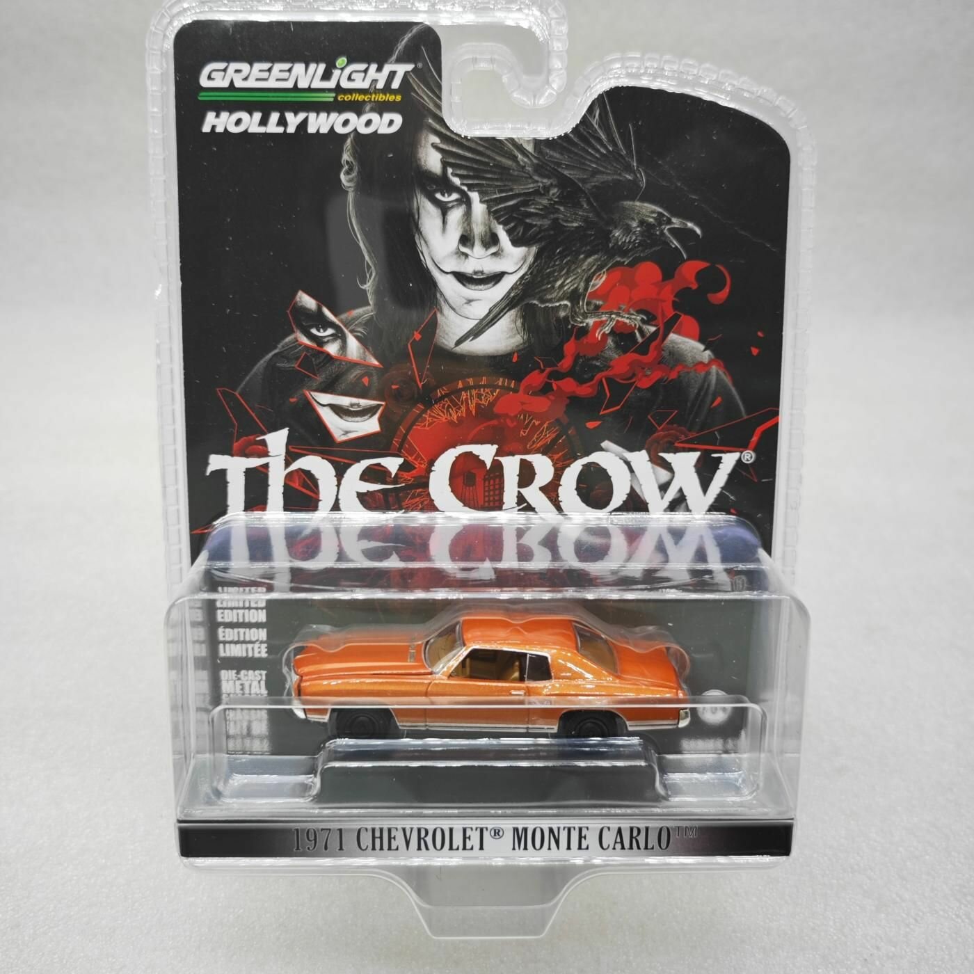 Green Light 1:64 Hollywood Series 43 - <Ворон> (1994) - Chevrolet Monte Carlo 1971 года