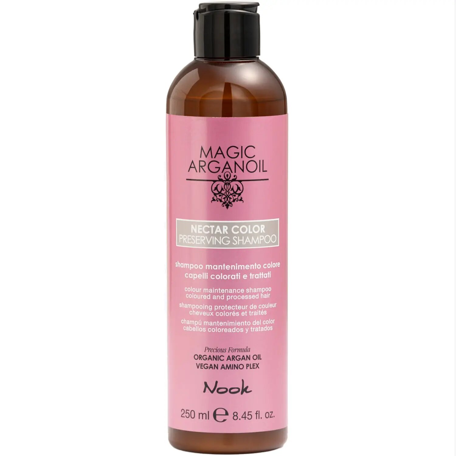 NOOK Шампунь для окрашенных, обесцвеченных и химически обработанных волос Preserving Shampoo, 250 мл