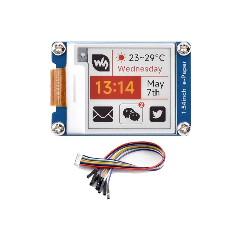 YUVASYN 1.54-дюймовый модуль электронного чернильного экрана для Raspberry Pi 1.54inch e-Paper Mod