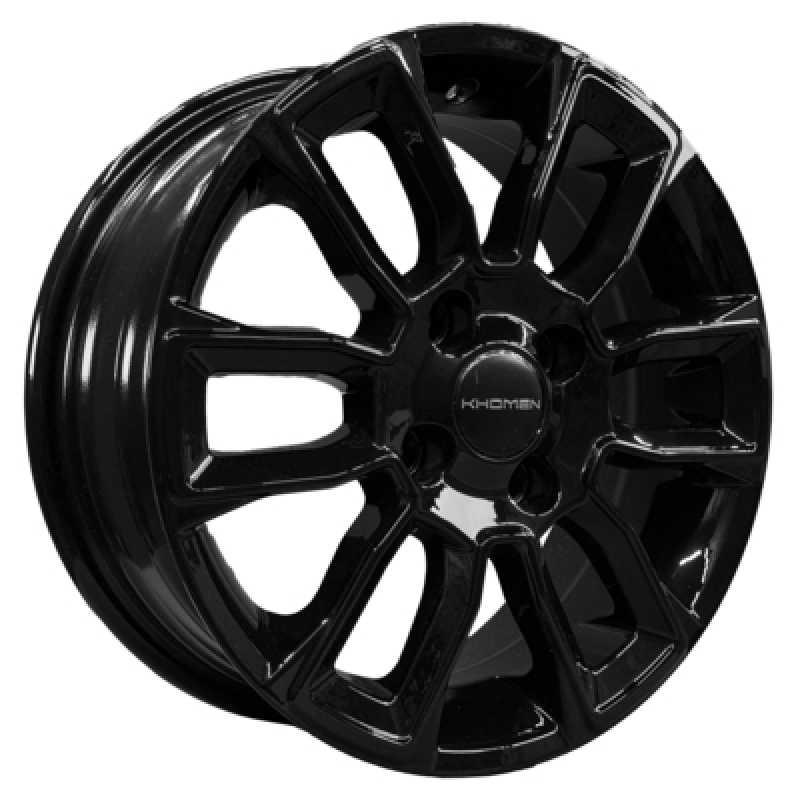 Диск колесный Khomen Wheels KHW1406 (Toyota Corolla) 5,5x14 4x100 Dia60.1 ET43 цвет Black