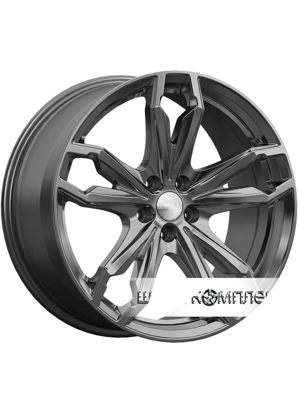 Колесный диск Скад Гранада (КЛ1094) 9x19 5x112 ET20 66,6 Графит