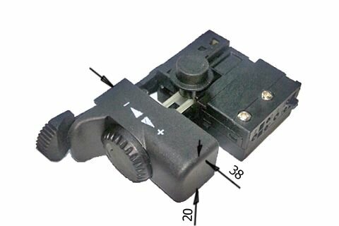 Выключатель для электроинструмента ИНТЕРСКОЛ ДУ-13/750Т