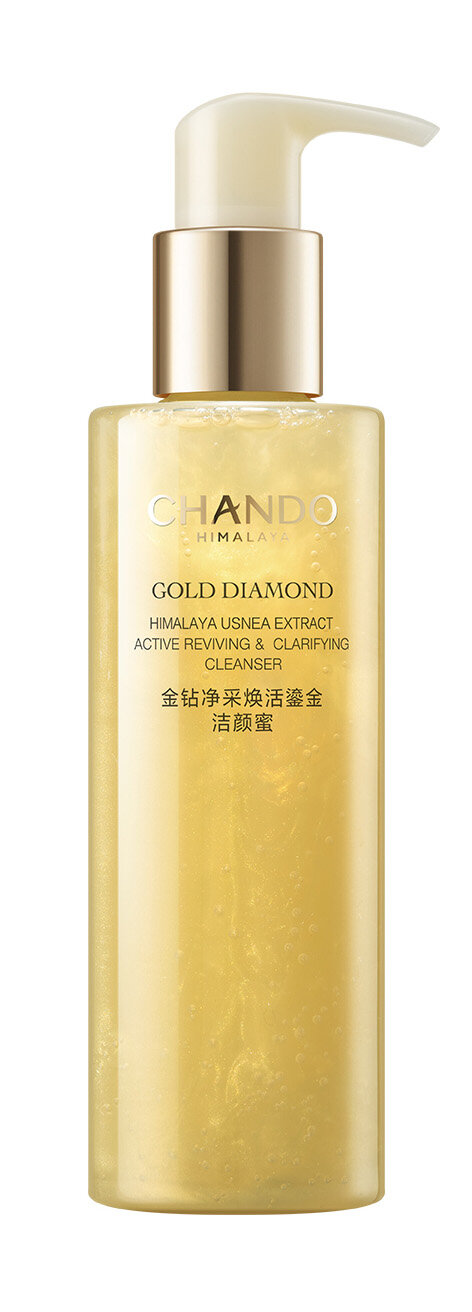 CHANDO HIMALAYA Gold Diamond Cleanser Средство для лица очищающее, 200 мл