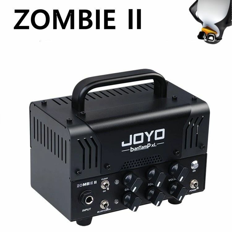 JOYO Zombie II Усилитель для электрогитары, мини-гитарный усилитель с ножным переключателем, гитарный ламповый предусилитель