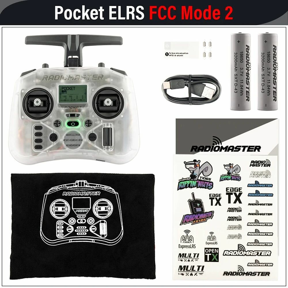 Radiomaster Карманный пульт дистанционного управления ELRS M2