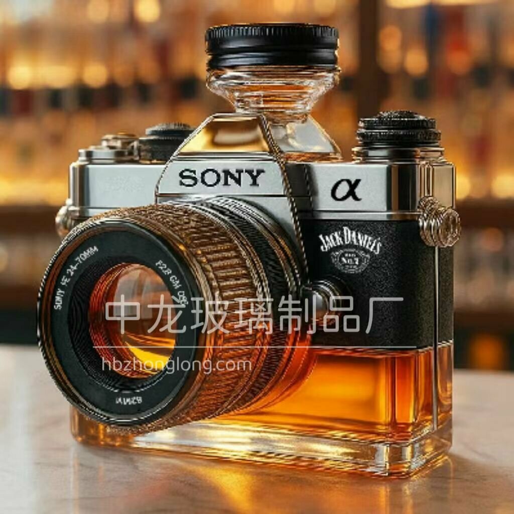 Whiskey bottle, Прозрачная бутылка для вина, Различные формы, 350 мл