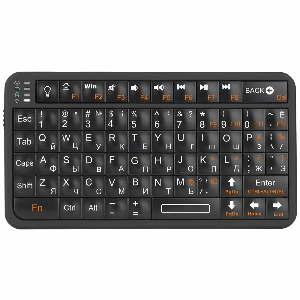 Rii Клавиатура , Русская раскладка, черный