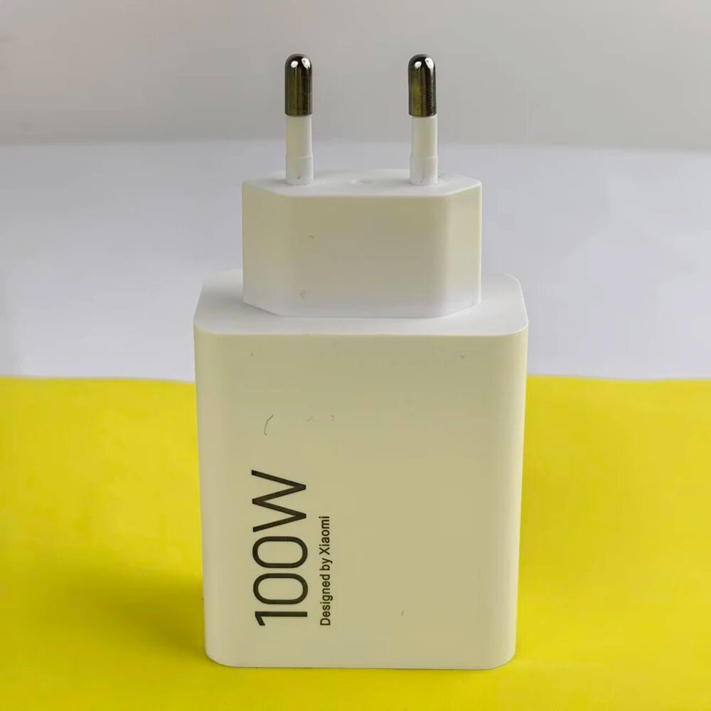 Оригинальный адаптер питания для быстрой зарядки Xiaomi 100 Вт EU Turbo для Mi 17 Only EU charger