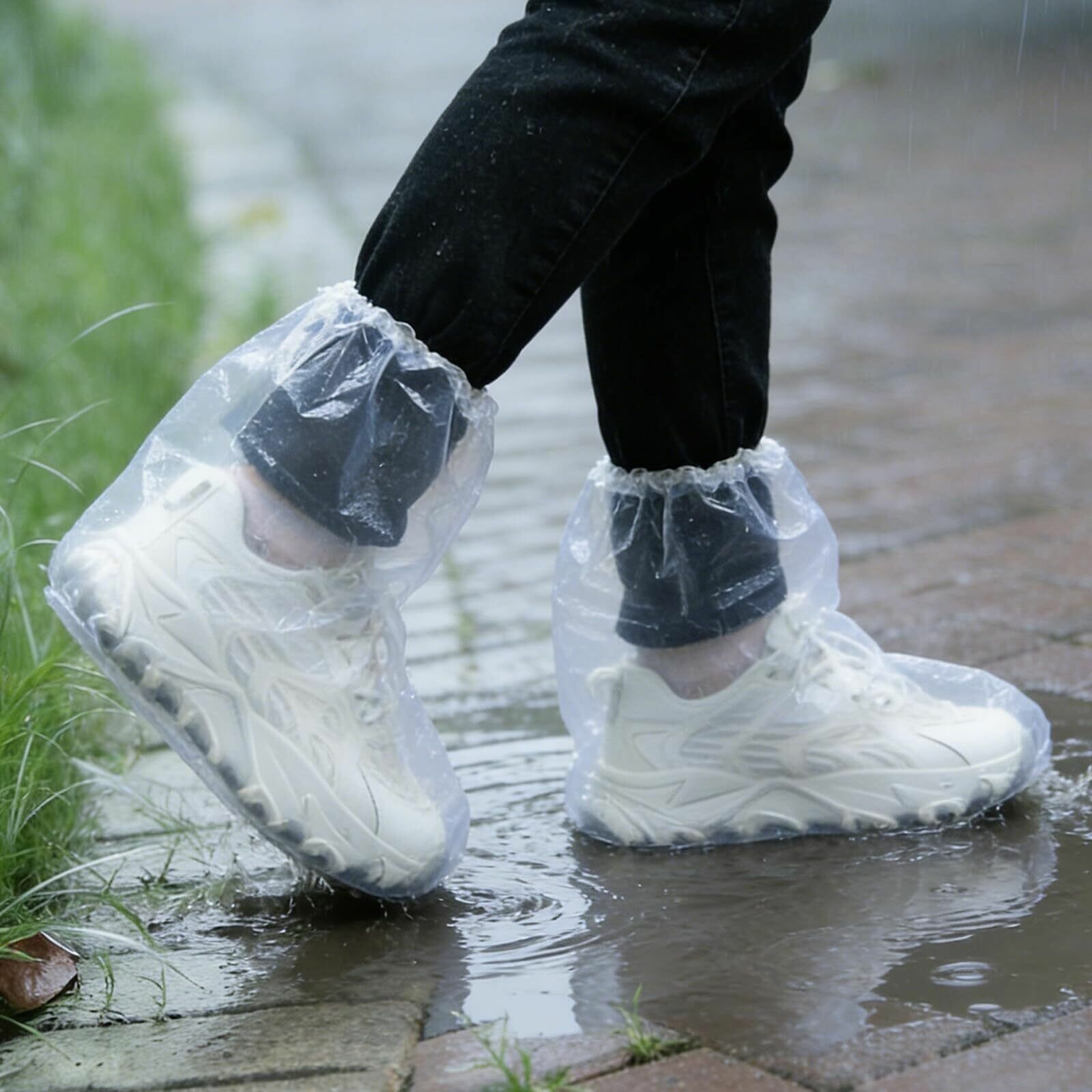 Водонепроницаемые чехлы для резиновых сапог, нескользящие одноразовые чехлы для резиновых сапог