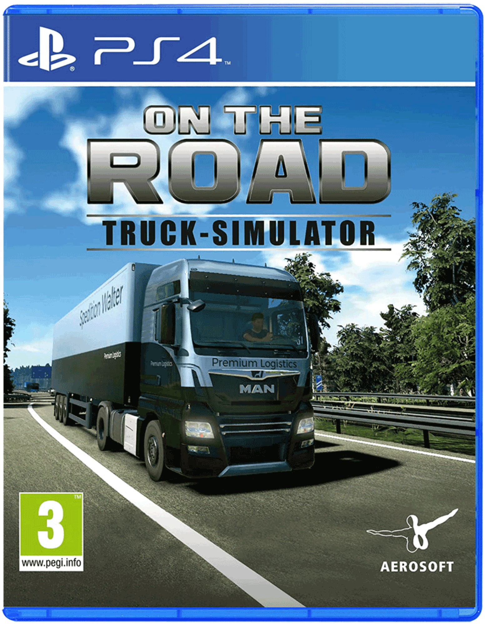 On The Road Truck Simulator (английская версия) (Игра на диске) (PS4)