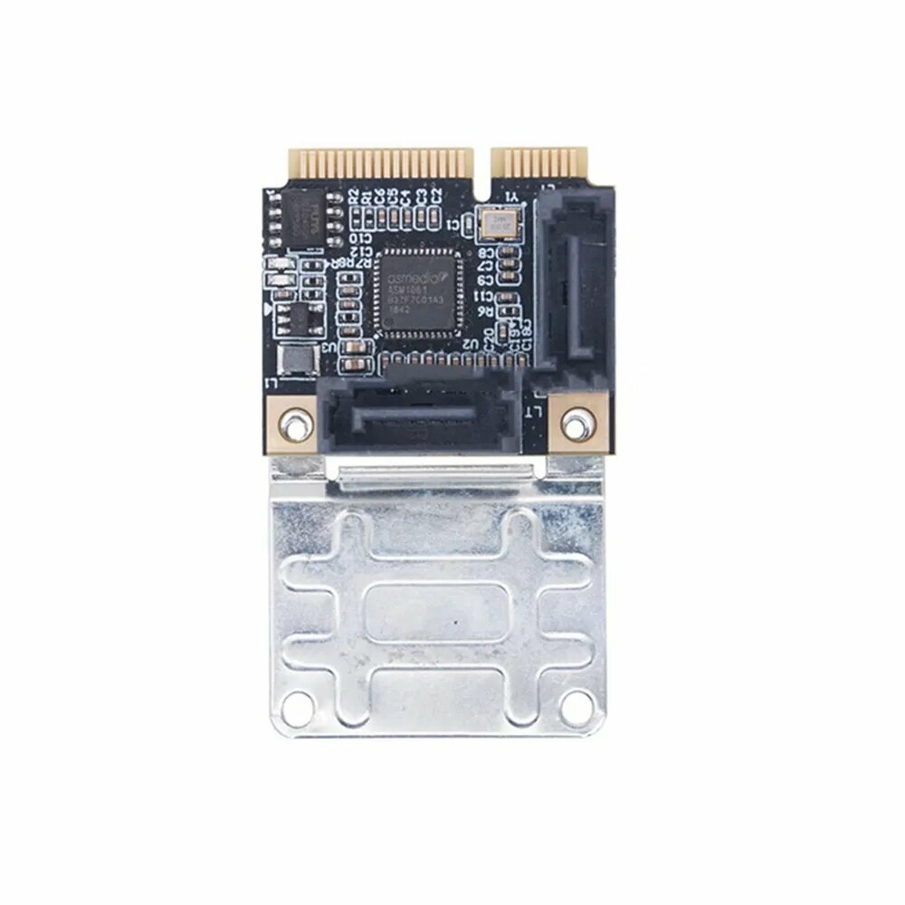 Адаптер Mini PCI-E - SATA 3.0 Для WinXP/Win7/8/10/11 A