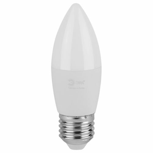 Лампа светодиодная GREEN LINE B35-6W-830-E27 GL 6Вт свеча 3000К свет тепл. E27 Эра Б0067126