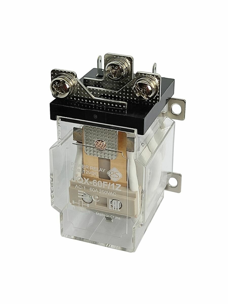 Силовое промежуточное реле JQX-60F 12В, 60А, 1Z