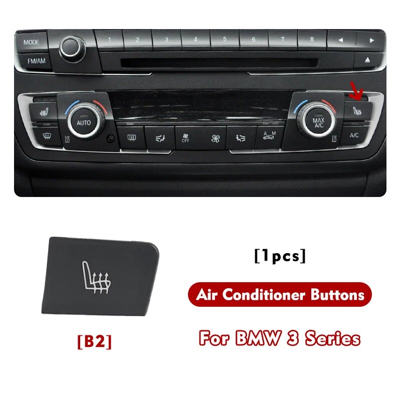 Кнопка обогрева сиденья BMW 3 серии F30 F31 F34, цвет B2
