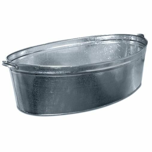 Ванна металлическая Урал инвест оцинкованная сталь, объем 120 л, размер 990х570х290 мм