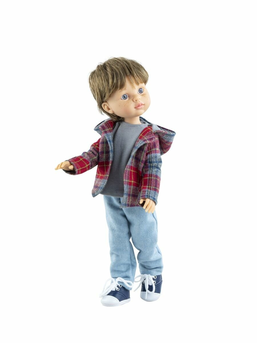 Кукла Paola Reina шарнирная Мигель в подарочной коробке, 32см (Испания)