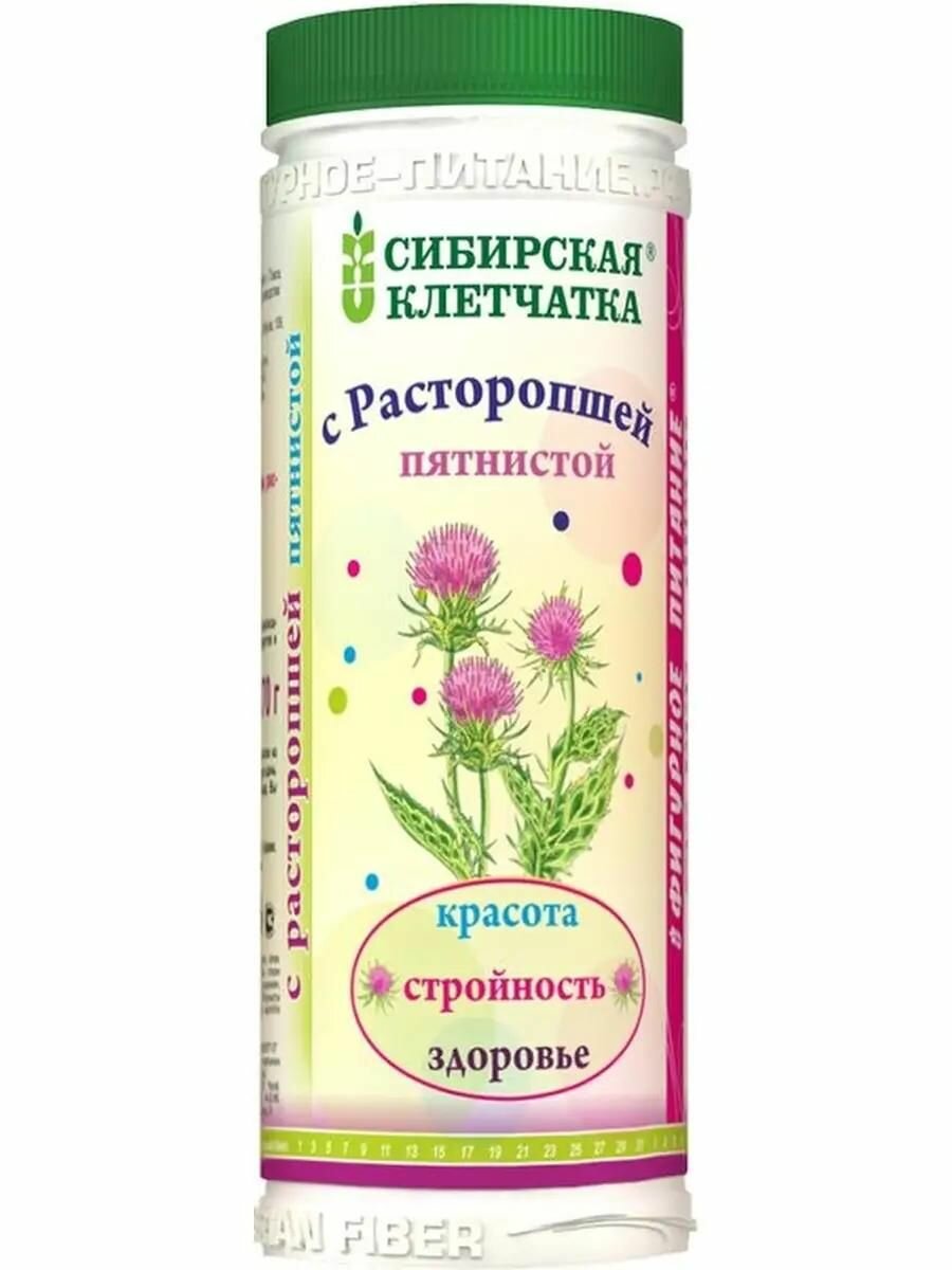 Зерновой продукт Сибирская клетчатка Расторопша, банка, 170 г