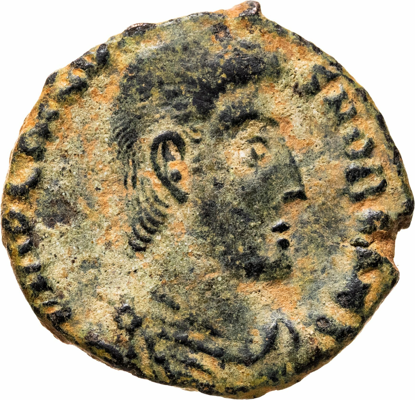 Римская империя, Юлиан II Отступник, 360-363 годы, центенионалий , Медь, в сохранности VF