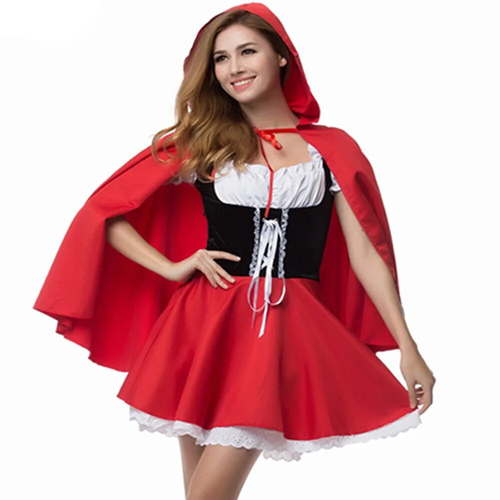 Костюм Красной Шапочки для женщин 5XL