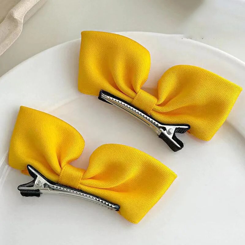 Заколки для волос YJ-N582 Желтый, Yellow