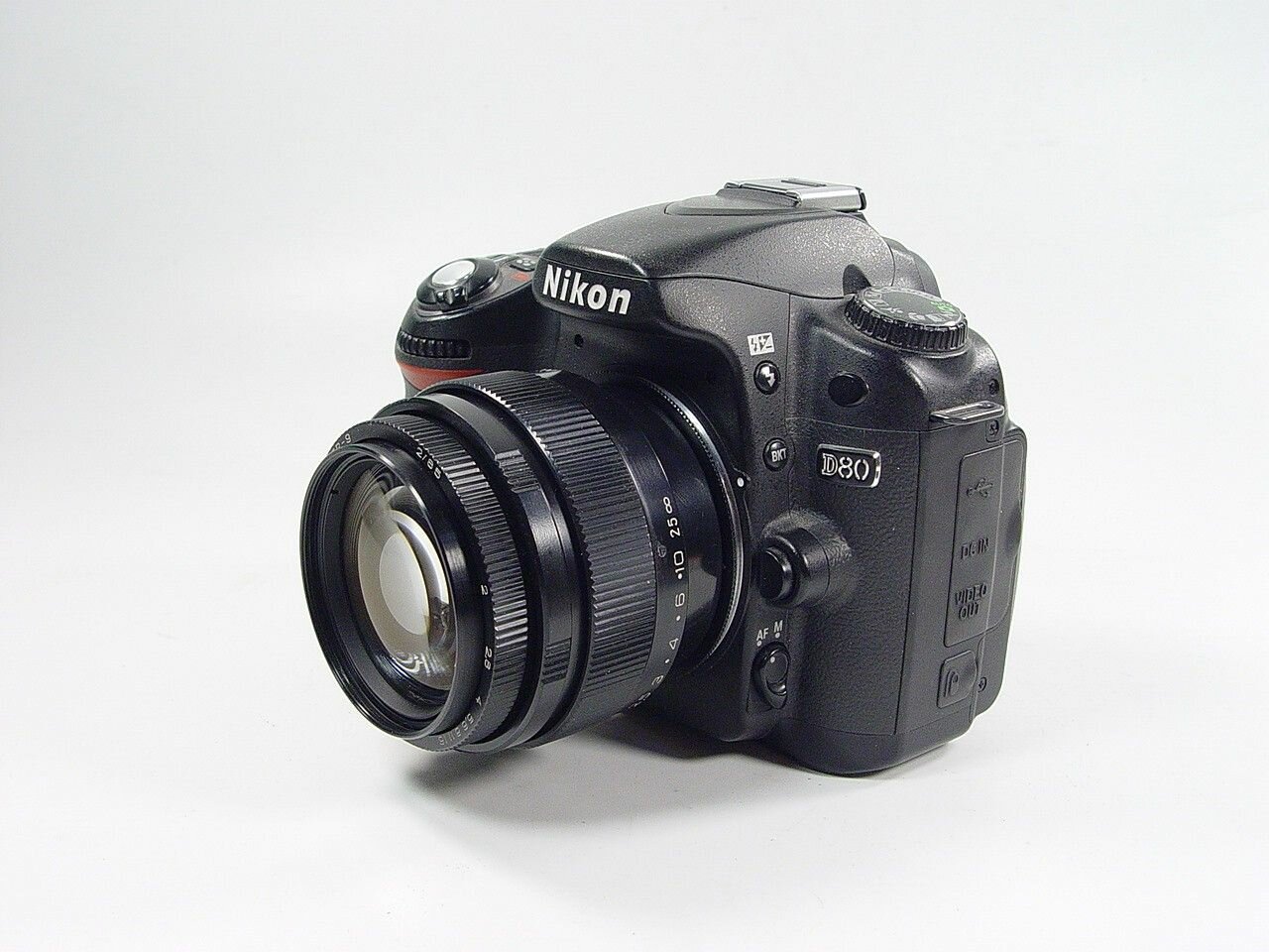 Полнокадровый портретный объектив МС Юпитер-9 f/2 85мм Адаптирован под Nikon Никон. Бесконечность