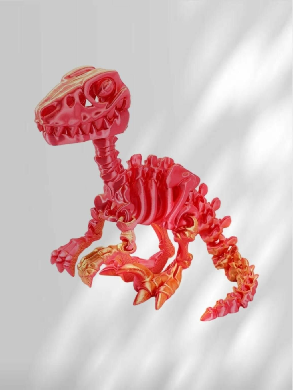 3D-модель скелета динозавра, - максимум - 11