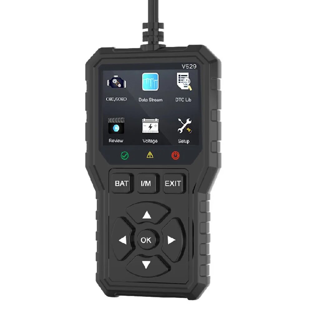 Сканер OBD2 для диагностики двигателя автомобиля с цветным дисплеем 2,8 дюйма и базой из 35901 кода неисправностей